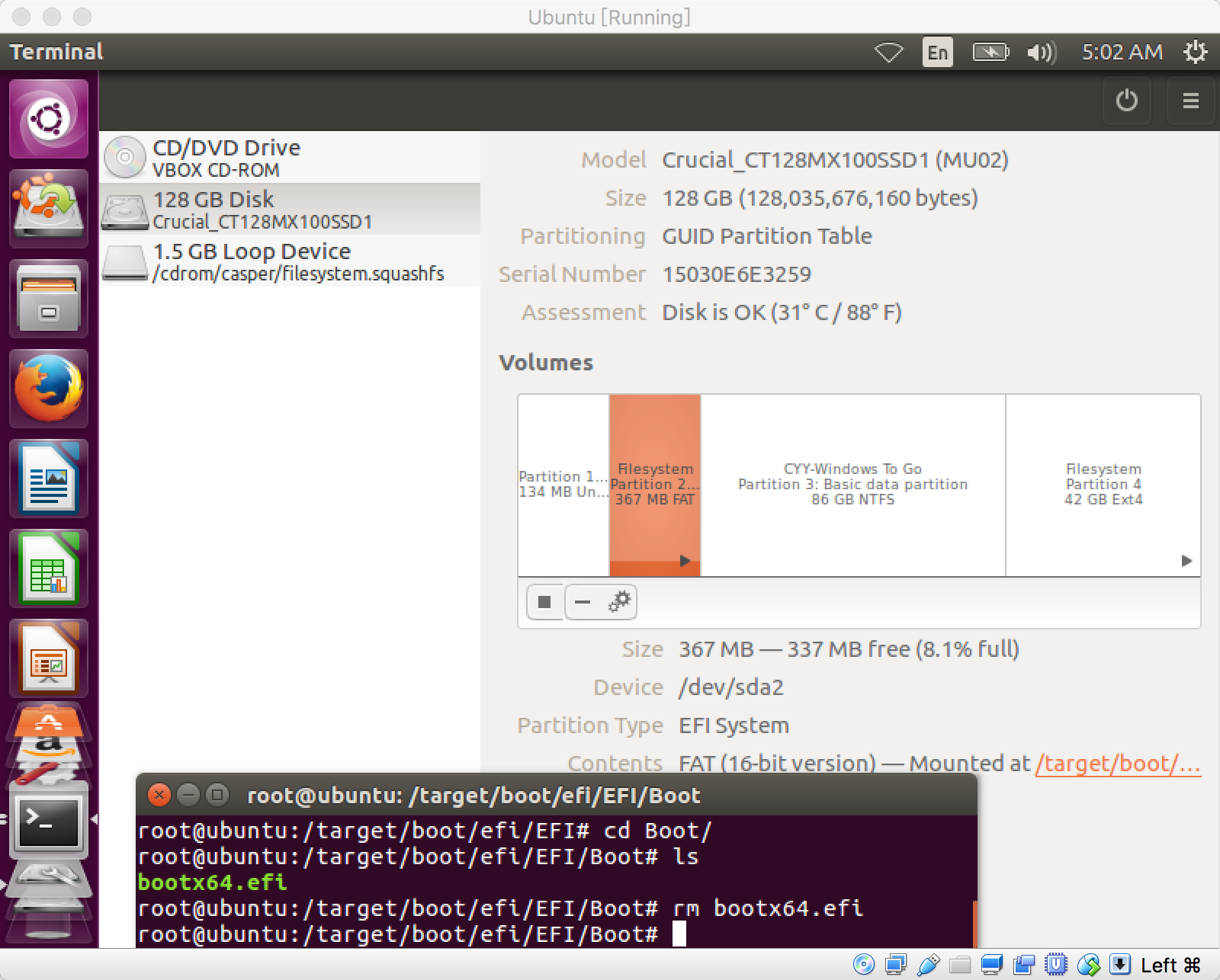 在移动硬盘上安装Windows To Go+Linux双系统（EFI） – 属于CYY自己的世界